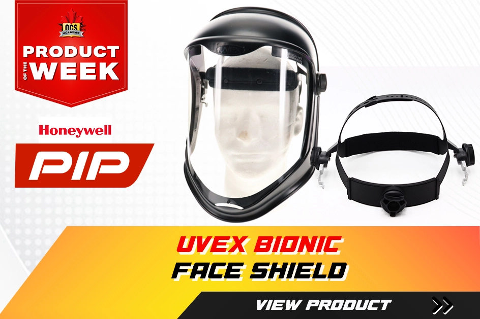 Product of the Week: Uvex Bionic Face Shield | OCS Academy Blog ...