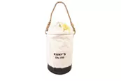 Kuny’s Kuny's 12" Leather Bottom Utility Bucket With Parachute Top ...